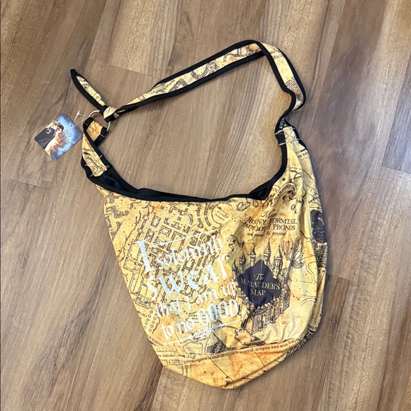 Bioworld | Bags | Harry Potter The Marauders Map Hobo Shoulder Bag ...